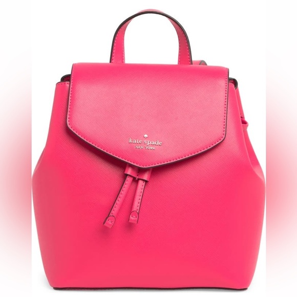 kate spade | Bags | New Pink Kate Spade Lizzie Backpack Bag Purse ...